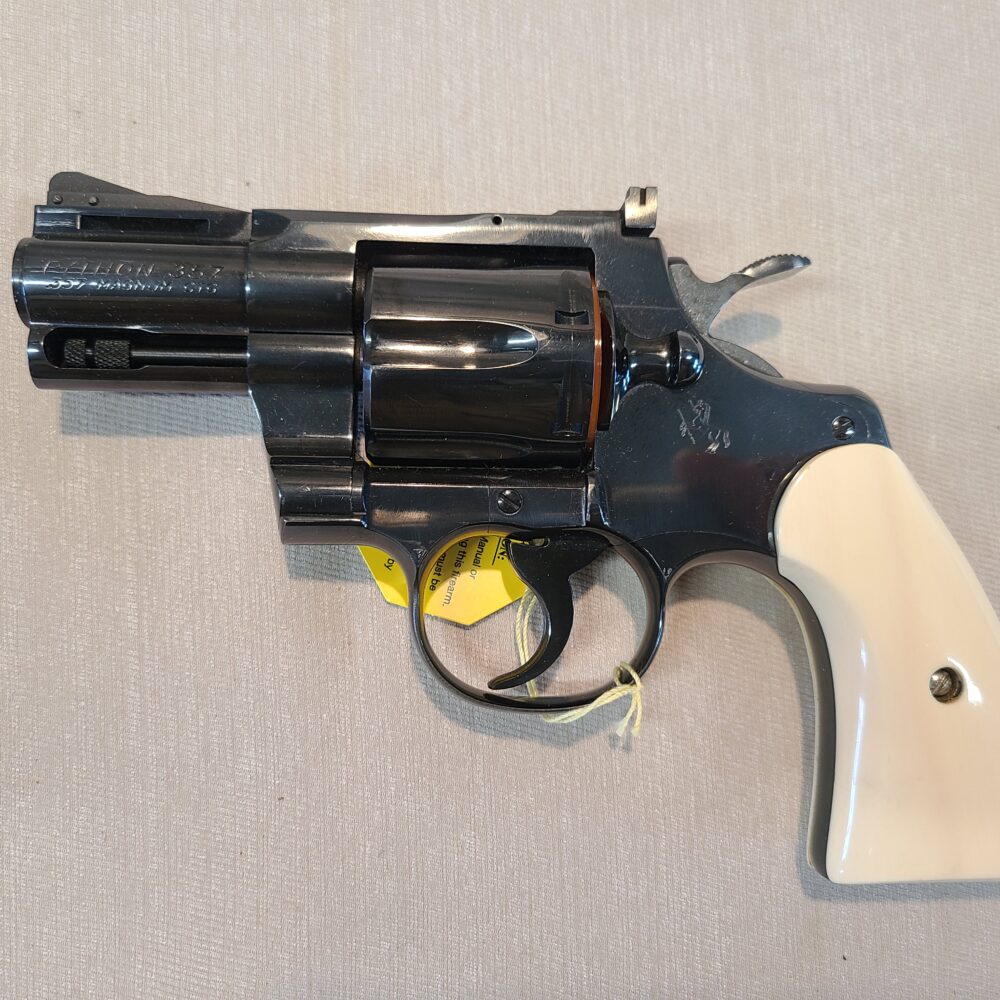 1963 Colt Python 2-1/2" Barrel PRISTINE with Ivory Grips, Box and ...
